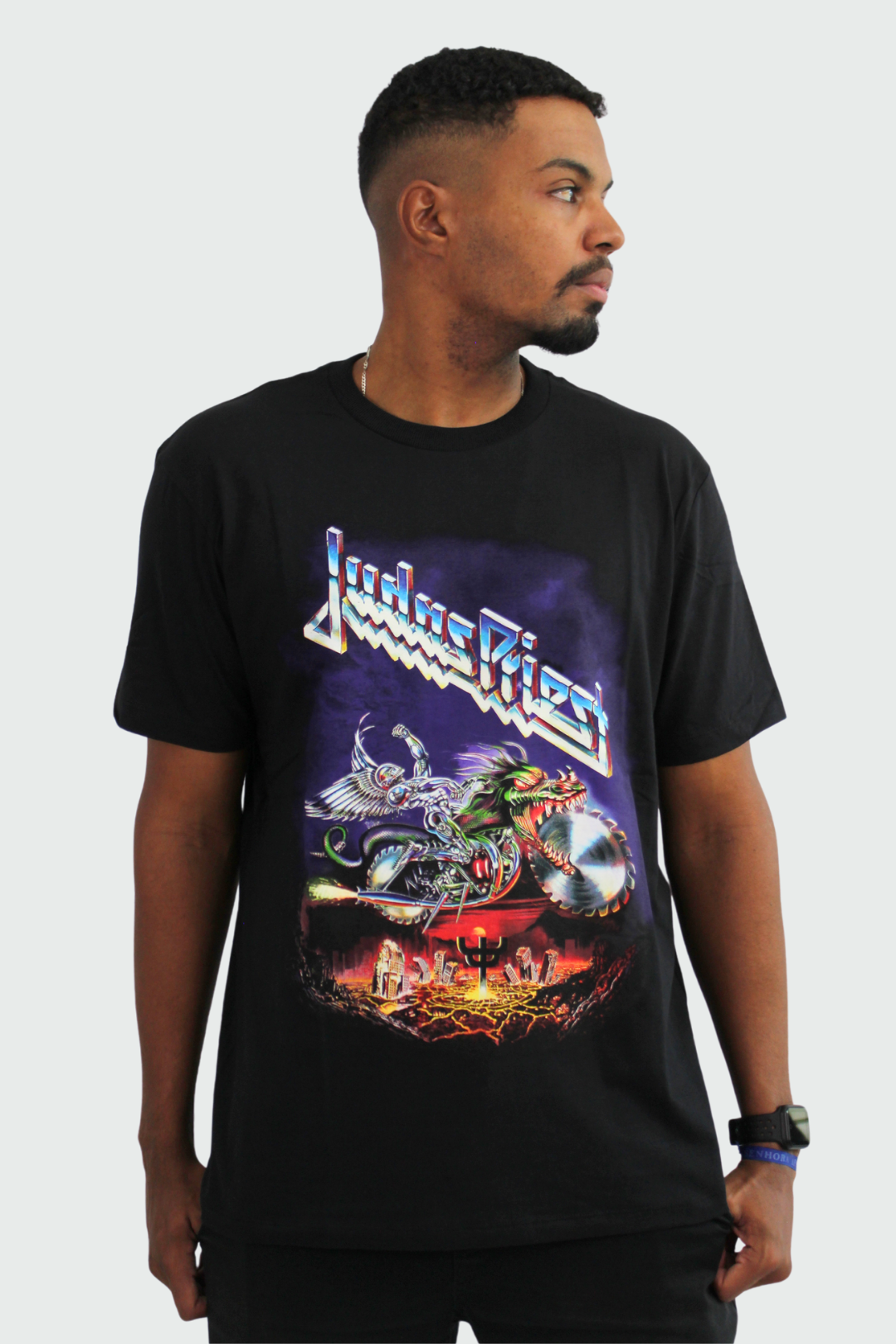 Camiseta Manga Curta Judas Priest Painkiller – Consulado do Rock - Lojista