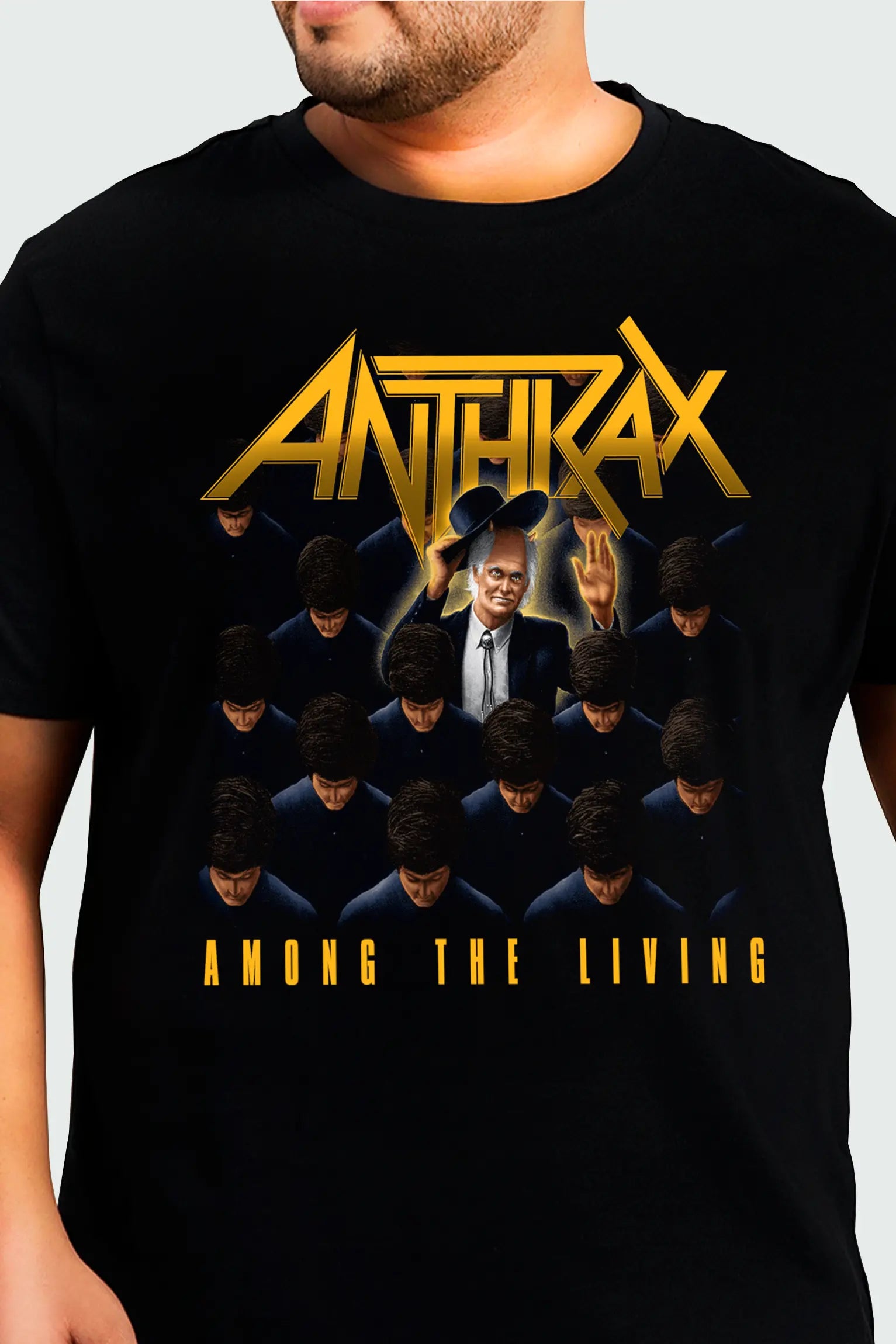 Camiseta Manga Curta Anthrax Among The Living – Consulado do Rock - Lojista