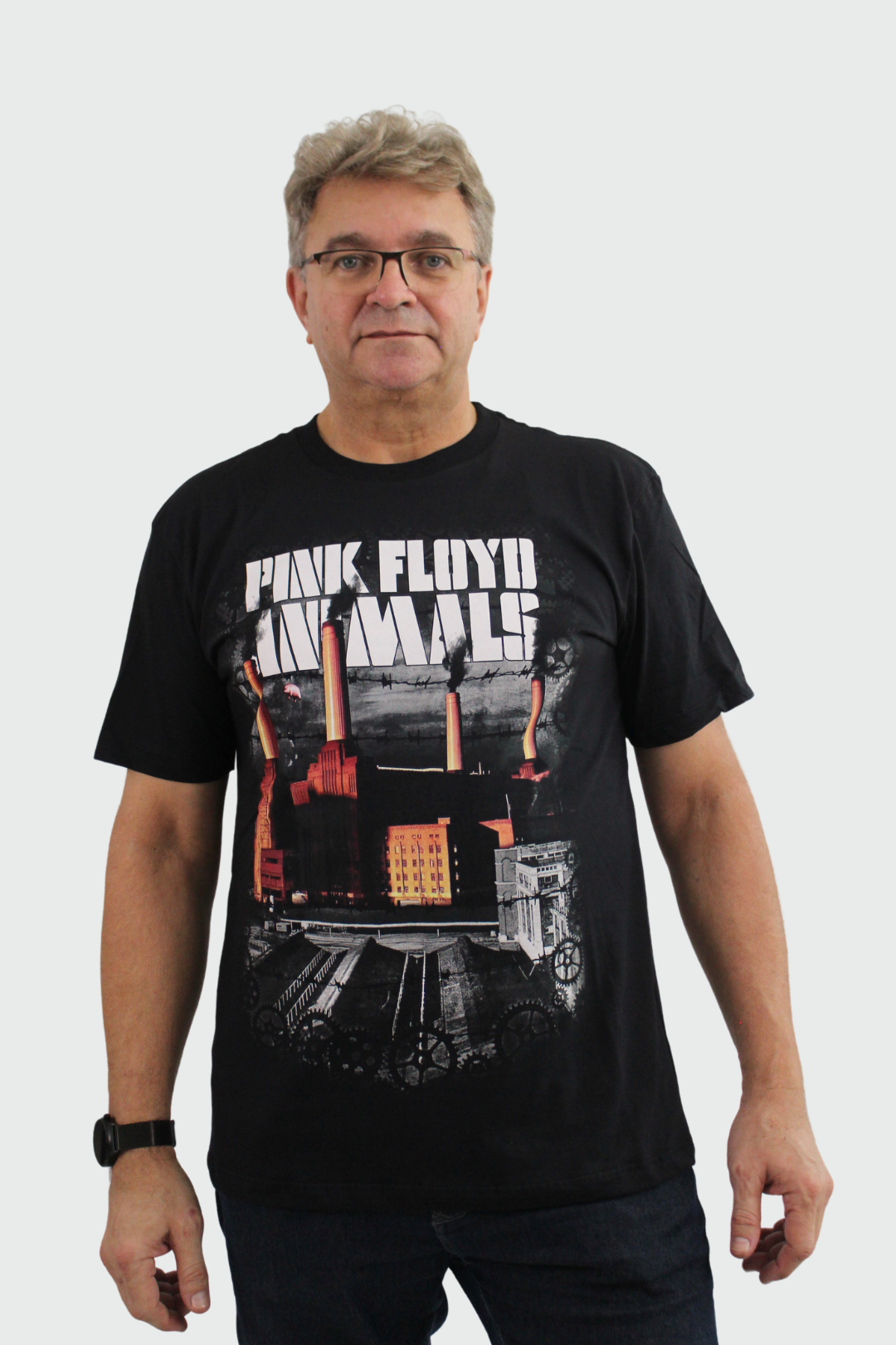 Camiseta Manga Curta Pink Floyd Animals II – Consulado do Rock - Lojista